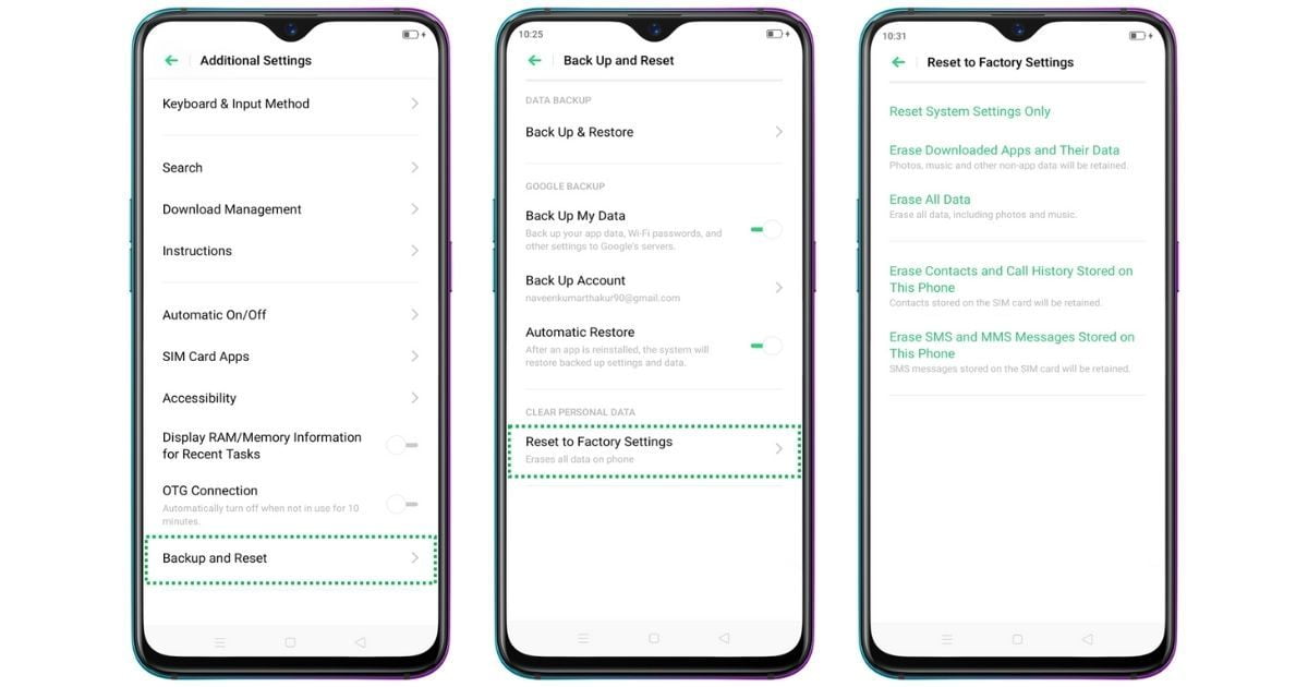 How to Format or Reset an Android Phone to Factory Settings? - TechX ...
