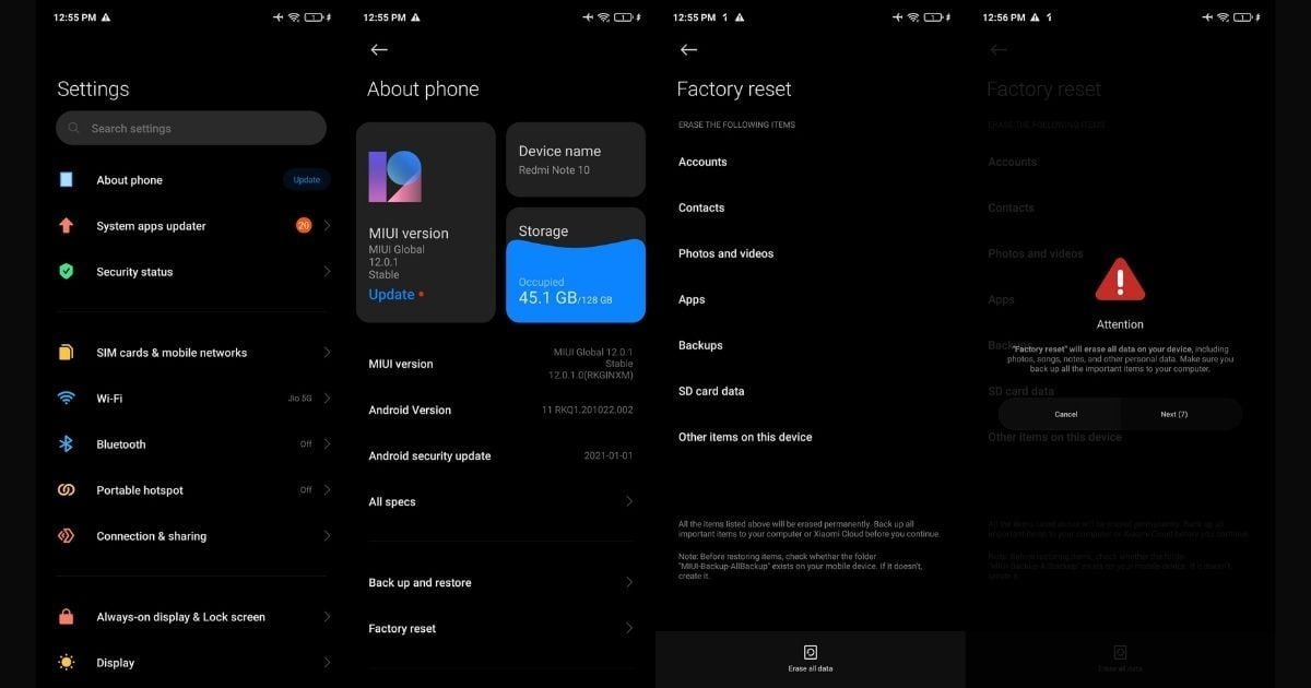 How to Format or Reset an Android Phone to Factory Settings? - TechX ...