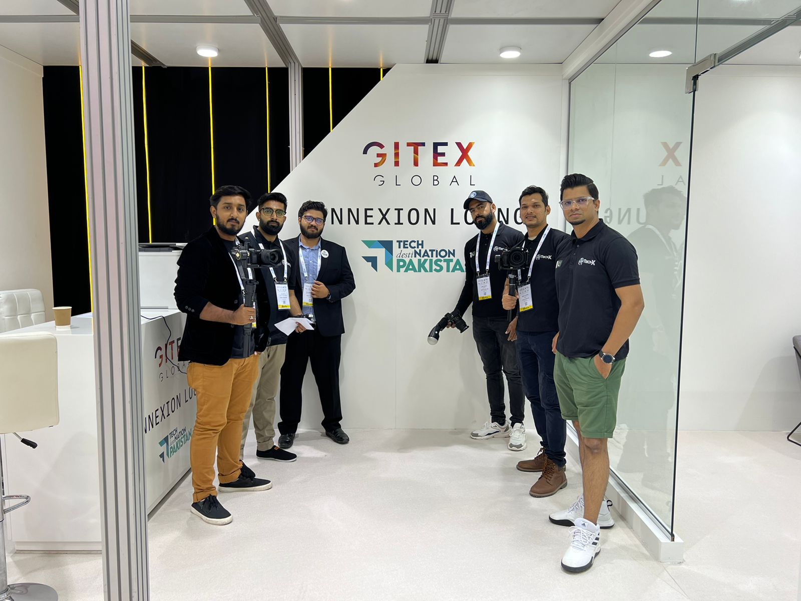 Team TechX Pakistan at GITEX 2022, covering Connexion lounge - TechX ...