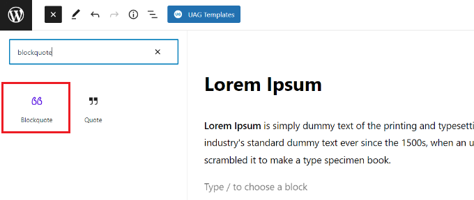 How To change the style of block quotes in WordPress? - TechX Pakistan