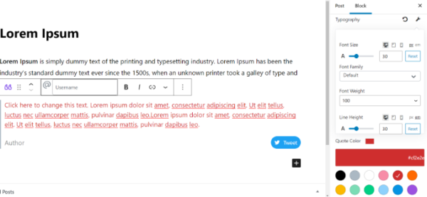 How To change the style of block quotes in WordPress? - TechX Pakistan