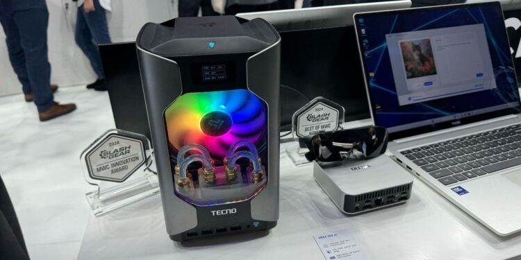 Gaming PC with Intel Core Ultra processor and an RTX 4060