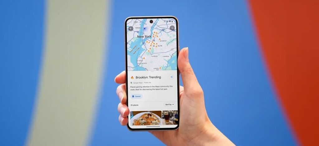Google Maps grows list guidance with a new update - TechX Pakistan