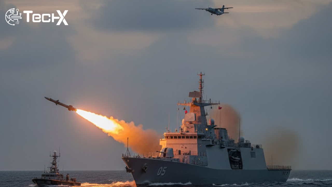 Pakistan Navy Tests LY80N Surface to Air Missile in North Arabian Sea ...